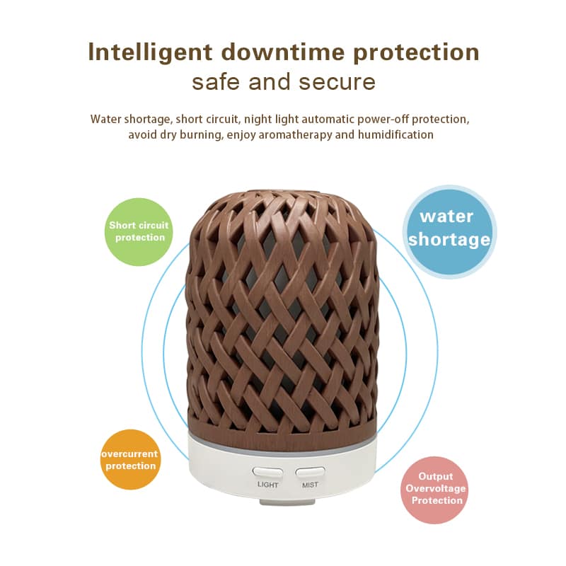 H2o Spray Mist Maker Fogger Aroma Diffuser Air Humidifier Mini Ultrasonic100ML LED Light ...