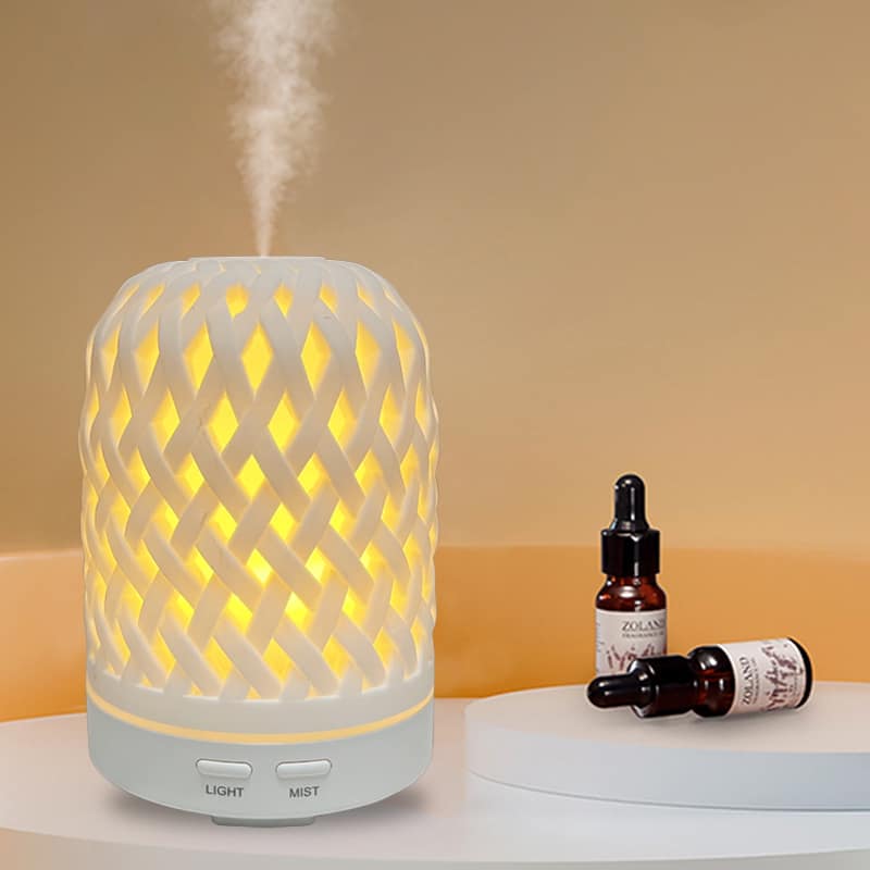 H2o Spray Mist Maker Fogger Aroma Diffuser Air Humidifier Mini Ultrasonic100ML LED Light ...