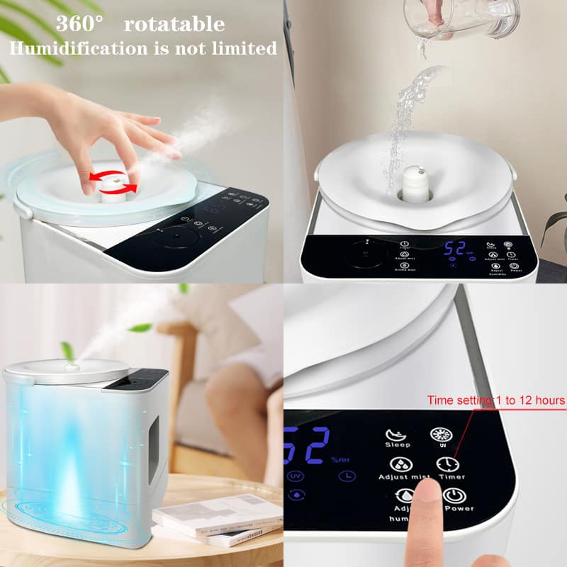 3L large humidifier - diffuserfty