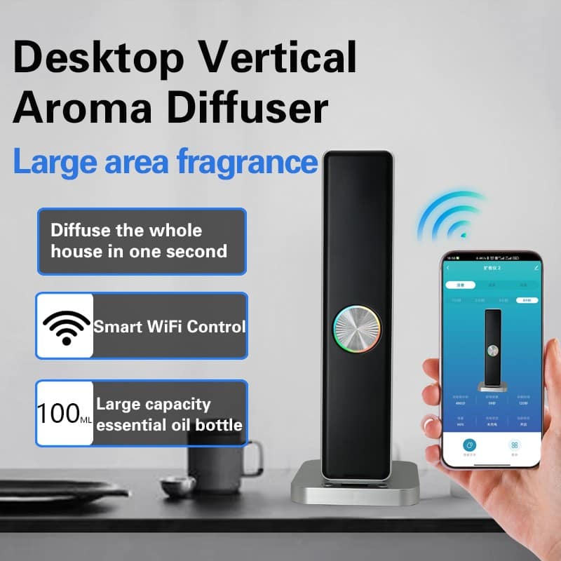 Smart Control Aroma Diffuser Air Purifier Freshener Incense - diffuserfty